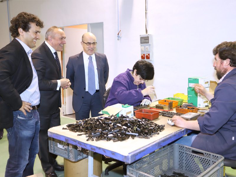 El Diputado General de Álava visita las Instalaciones de Indesa en Oyón-Oion | Indesa